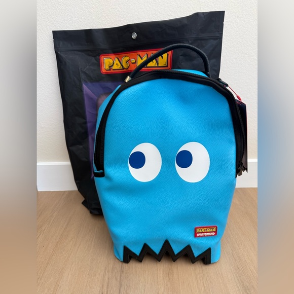 Sprayground | Accessories | Rare Sprayground X Pacman Blue Ghost ...